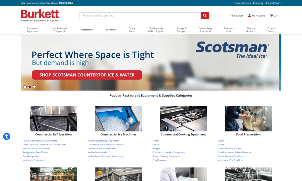 Burkett Equipment & Supplies | ioVista