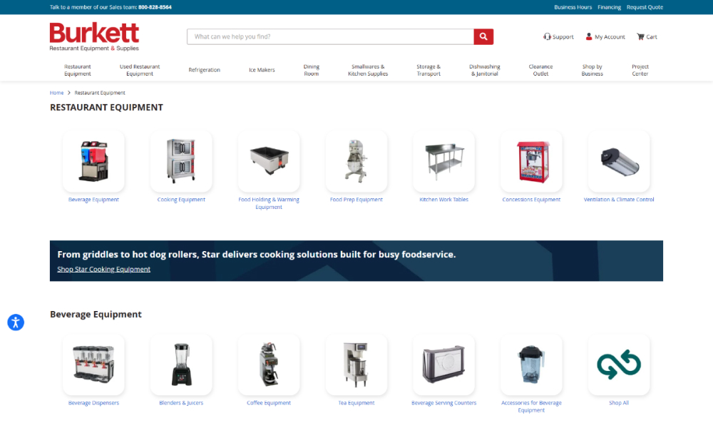 Burkett Equipment & Supplies | ioVista