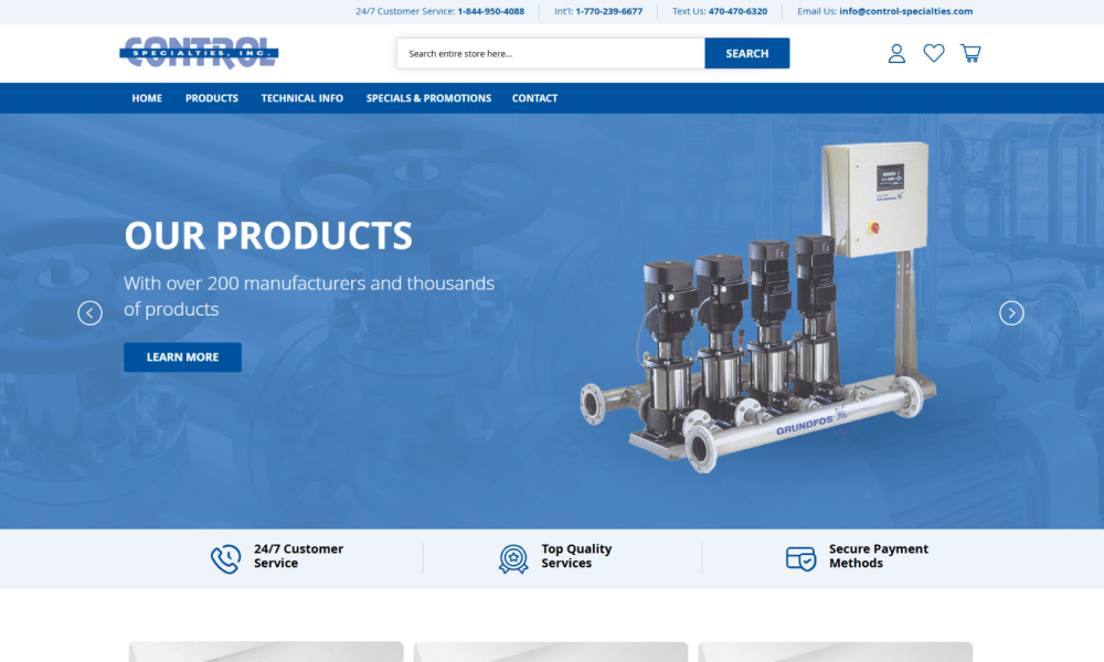 Control Specialties Case Study | ioVista