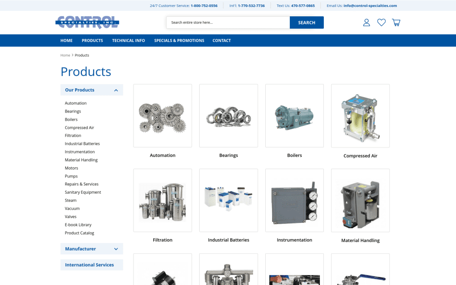 Control Specialties Case Study | ioVista